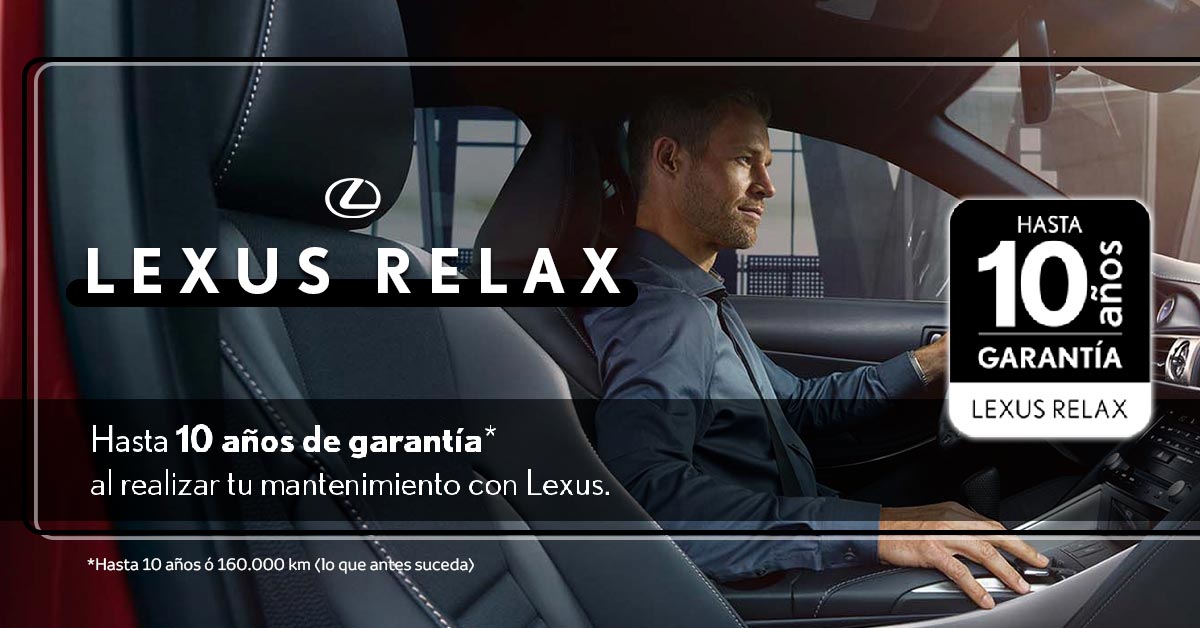 Nueva Garantía Lexus Relax // Soy Lexus